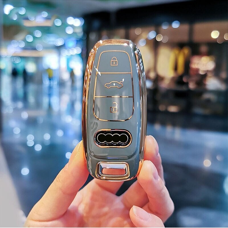 Protector cover AUDI new smart key for TT A4-B9 A5 Q5 S5 Q7 2018-2023 ...