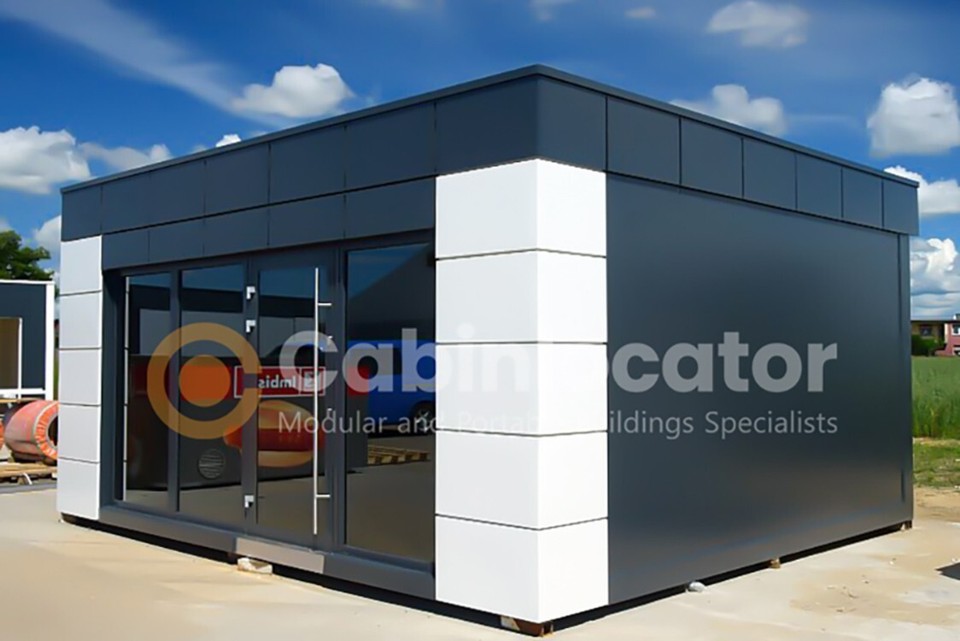 Marketing Suite Modular Shop Portable Office Building Retail Outlet Car ...