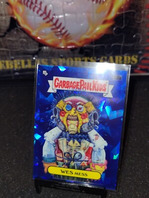 2023 Topps Garbage Pail Kids Chrome 6 Sapphire Wes Mess 233a | eBay