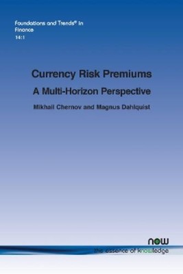 Mikhail Chernov Magnus Dahlquist Currency Risk Premiums (Poche) | eBay