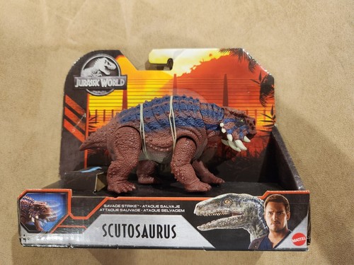 Jurassic World Savage Strike Scutosaurus Dinosaur Figure RARE HTF | eBay