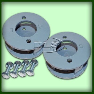 RANGE ROVER CLASSIC FRONT SPRING SPACER BLOCK KIT+50mm (DA6344) | eBay UK