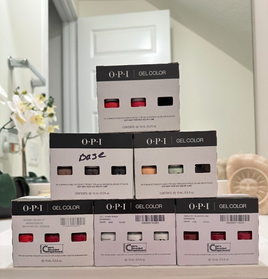 OPI Gel Color Gelcolor Inteli-Gel Gel Polish - Less Is Norse | eBay