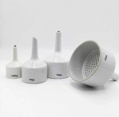 40mm - 200mm Ceramic Buchner Funnel Chemistry Lab Supplies Porcelain ...