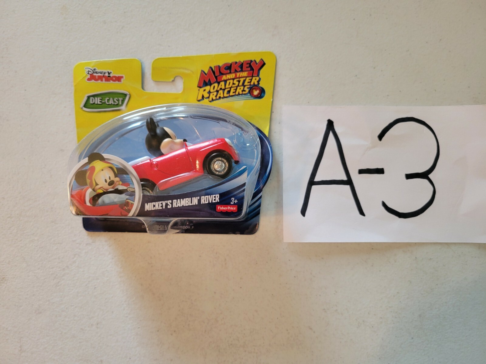 MICKEY'S RAMBLIN ROVER NEW IN PACKAGE DISNEY JUNIOR ROADSTER RACER DIE ...