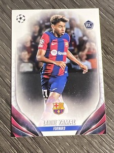 Lamine Yamal 2023 Topps UEFA Club Competitions #64 Base Price Guide ...