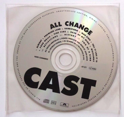 CAST : ALL CHANGE ♦ CD ALBUM PROMO ♦ | eBay
