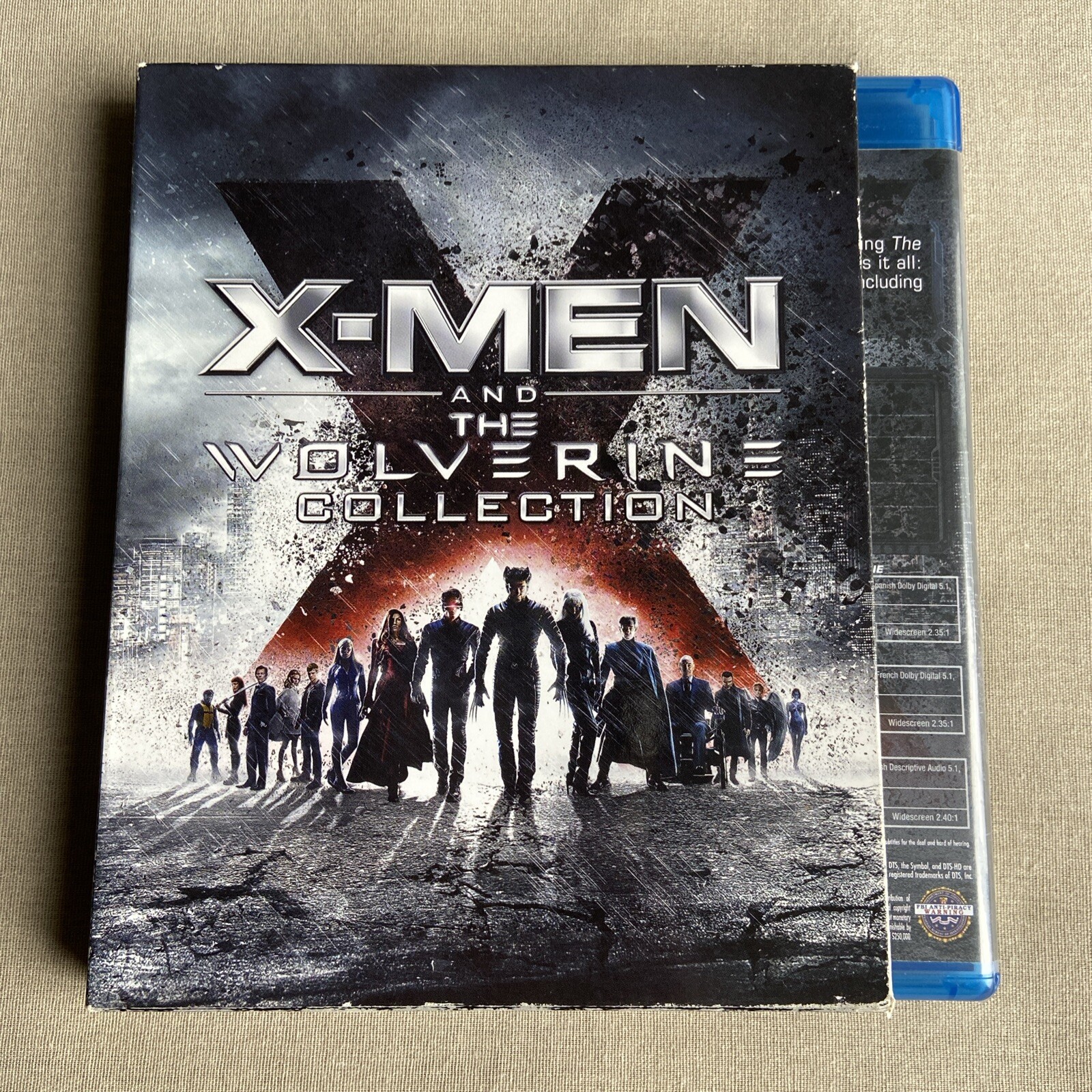 Marvel X-Men & Wolverine 1-6 (Blu-ray 6-Film Box Set) United Last Stand ...