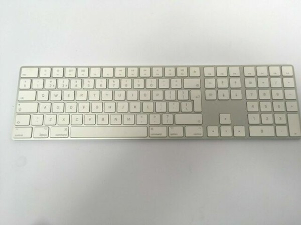 Apple Wireless Magic Keyboard With Numeric Keypad A1843 UK Mq052ba for ...