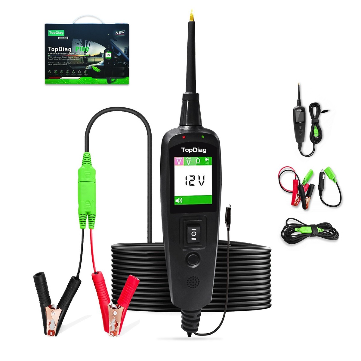 Electric Circuit Tester 3 24V Electrical Circuit Tester Battery Test