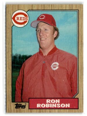 1987 Topps BASEBALL #119 Ron Robinson Cincinnati Reds | eBay