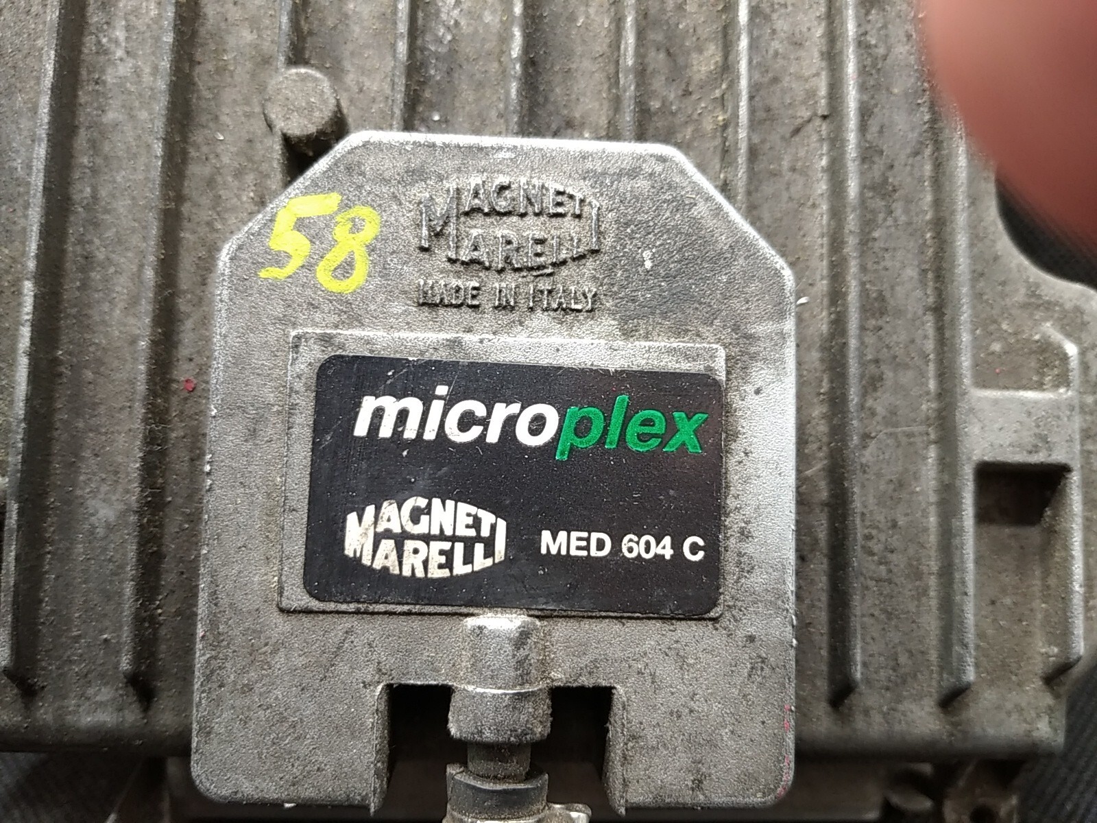 MED604C CENTRALINA FIAT UNO TURBO MAGNETI MARELLI MICROPLEX - Foto 2 di 4