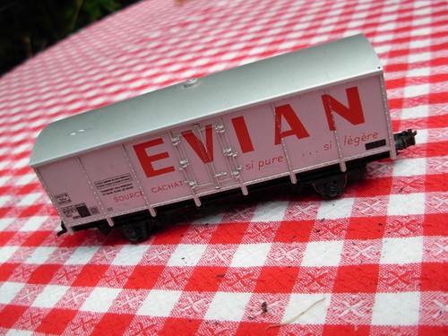 wagon ancien jouef publicité eau Evian ho train rail | eBay