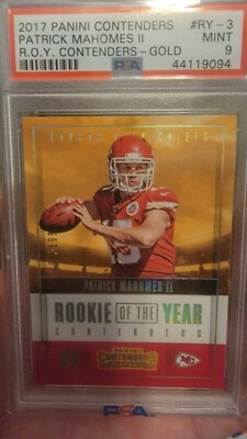 2017 panini contenders Patrick Mahomes rookie card silver/199 | eBay