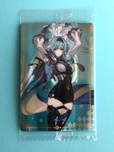 EULA Genshin Impact Wafer Card Unopened miHoYo BANDAI TCG Japanese From ...