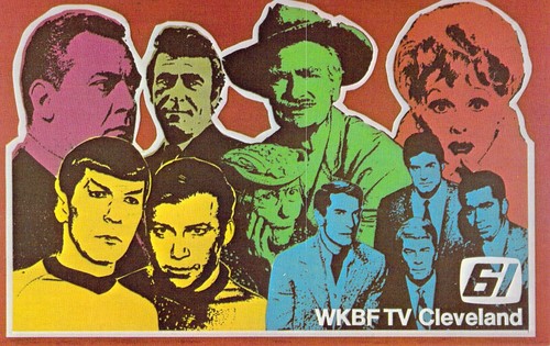 1974 Cleveland OH WKBF TV 61 Star Trek Spock Lucy Favorite stars ...