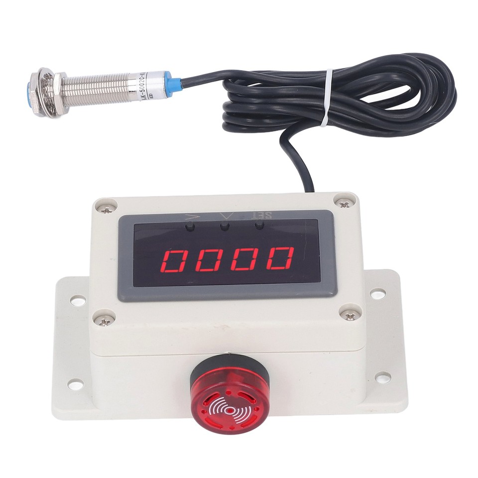 `Motor Tachometer Magnetic Induction Hall Sensor Digital RPM Speed ...