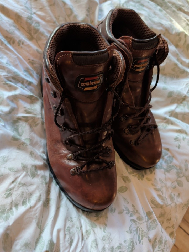 Zamberlan Mens Mountain Lite Gore Tex Boots Brown 47 EU | eBay UK