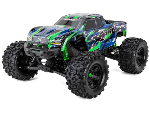 Traxxas X-Maxx 8S 1/6 4WD Brushless RTR Monster Truck (Green) [TRA77096 ...