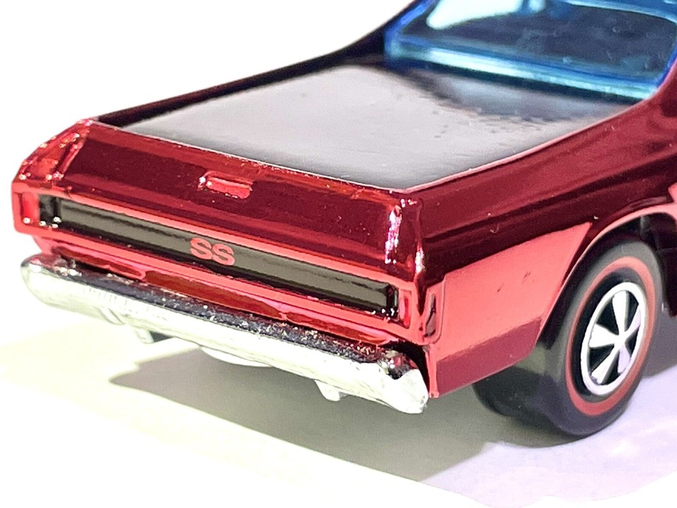 Hot Wheels REDLINE “CUSTOM MADE CANDY APPLE RED” '68 Chevy El Camino ...