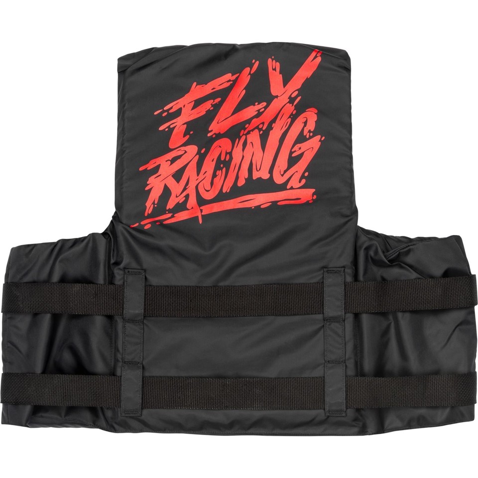 Fly Racing Nylon Flotation Life Vest - Black/Red - 2XL 221-304102X | eBay