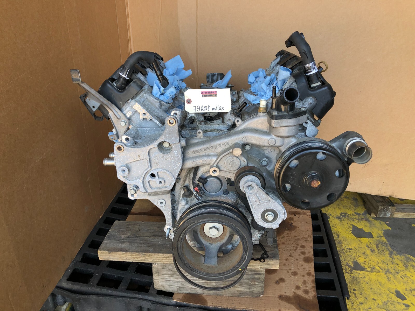 2015-2020 CHEVROLET SUBURBAN 5.3L V8 ECOTEC3 ENGINE MOTOR OEM 79K. | eBay