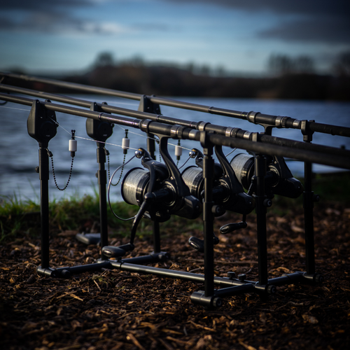 Corus Carp Fishing Pod Reform Complete 3 Rod Carp Set Up Fishing Tackle ...