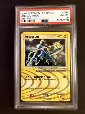 PSA 8 Arceus Holo AR6 Arceus 2009 NM-MT | eBay