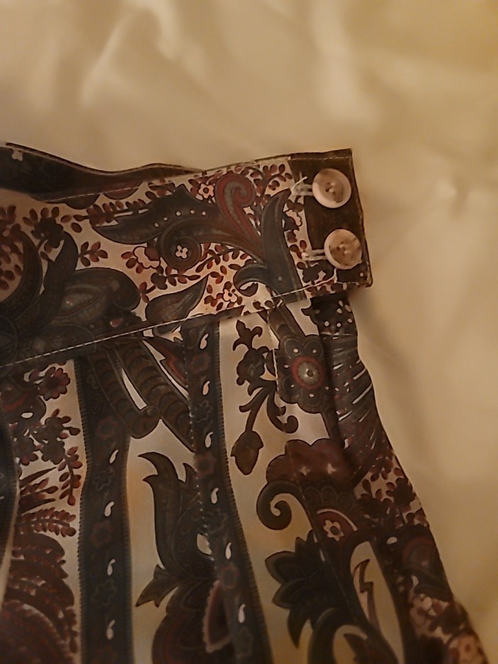 *Vintage* Size 6 Women's Outback Red 100% Rayon Wide Leg Ankle Pattern ...