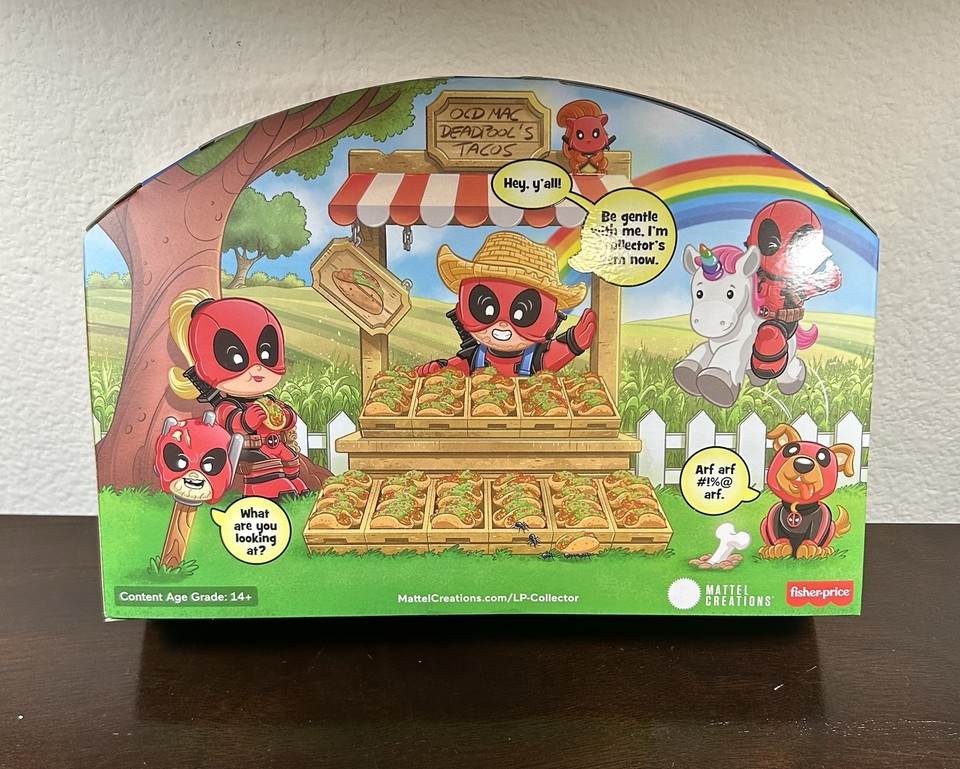 Deadpool Old Mac Little People SDCC 2025 Mattel Figure Marvel | eBay