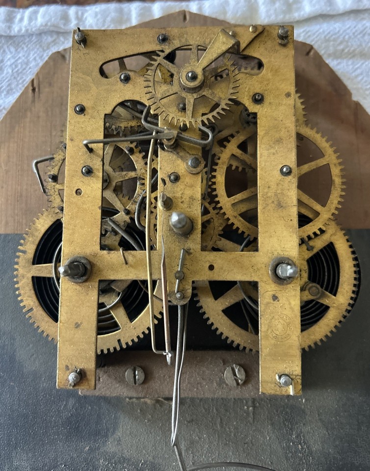 Vintage Clock Parts Including Movement (e) | eBay