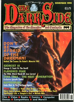 The Dark Side Magazine # 2 NEAR MINT- November 1990 UK Publication | eBay