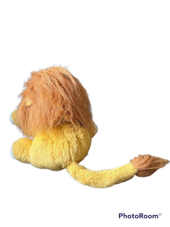 VINTAGE MATTEL 1993 DISNEY LION KING ROAR SIMBA PLUSH TOY PUPPET ...