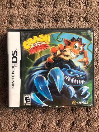 Crash of the Titans (Nintendo DS, 2007), TESTED, WORKING, Includes Case ...
