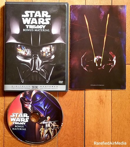 Star Wars Trilogy Bonus Material (DVD 2004) ~THX Remastered~ *FREE ...