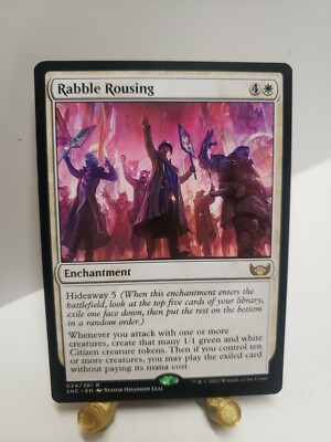MTG Rabble Rousing normal rare PACK FRESH! (Streets of New Capenna ...