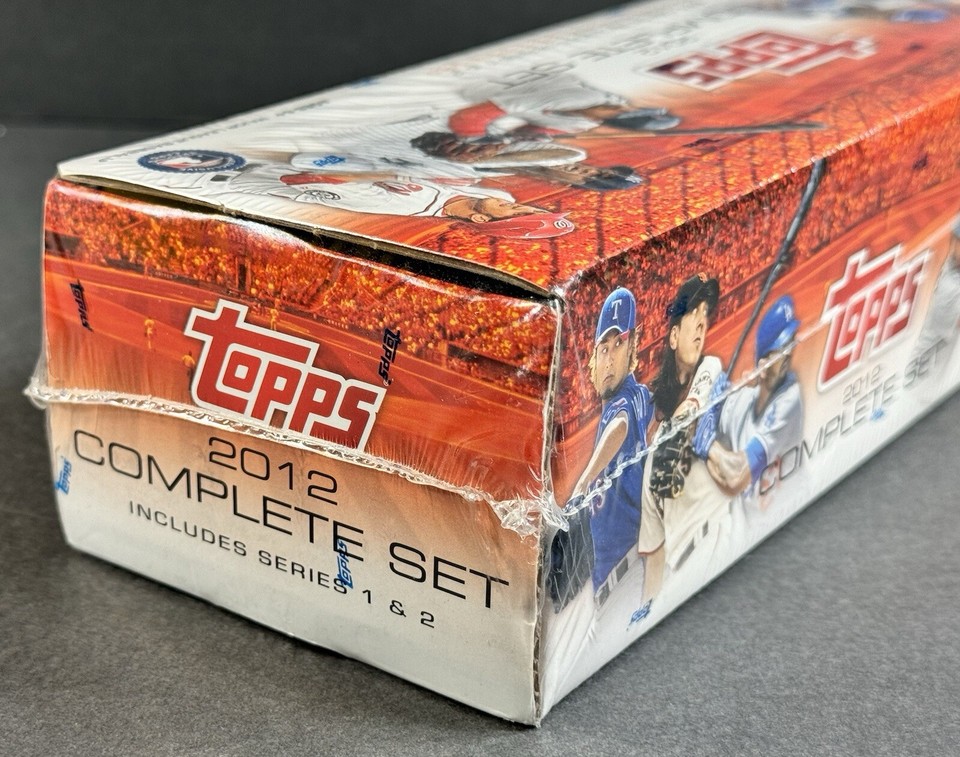 2012 Topps Baseball Cards Complete Set Factory Sealed | eBay