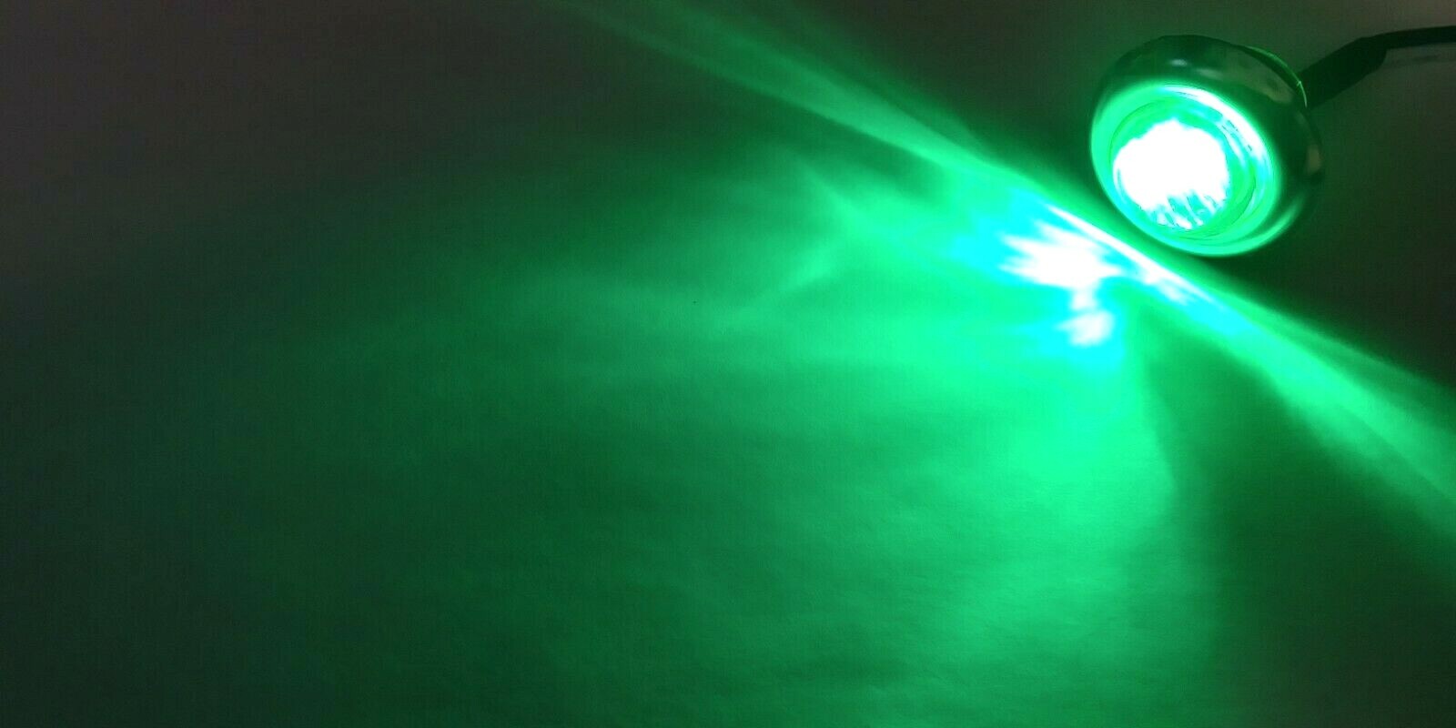 3 BBT Waterproof 12 volt Green LED Stainless Steel Outdoor Courtesy ...