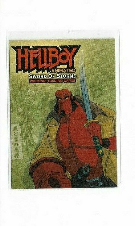 HELLBOY ANIMATED SWORD OF STORMS TRADING CARDS PROMO CARD HA-1 INKWORKS ...