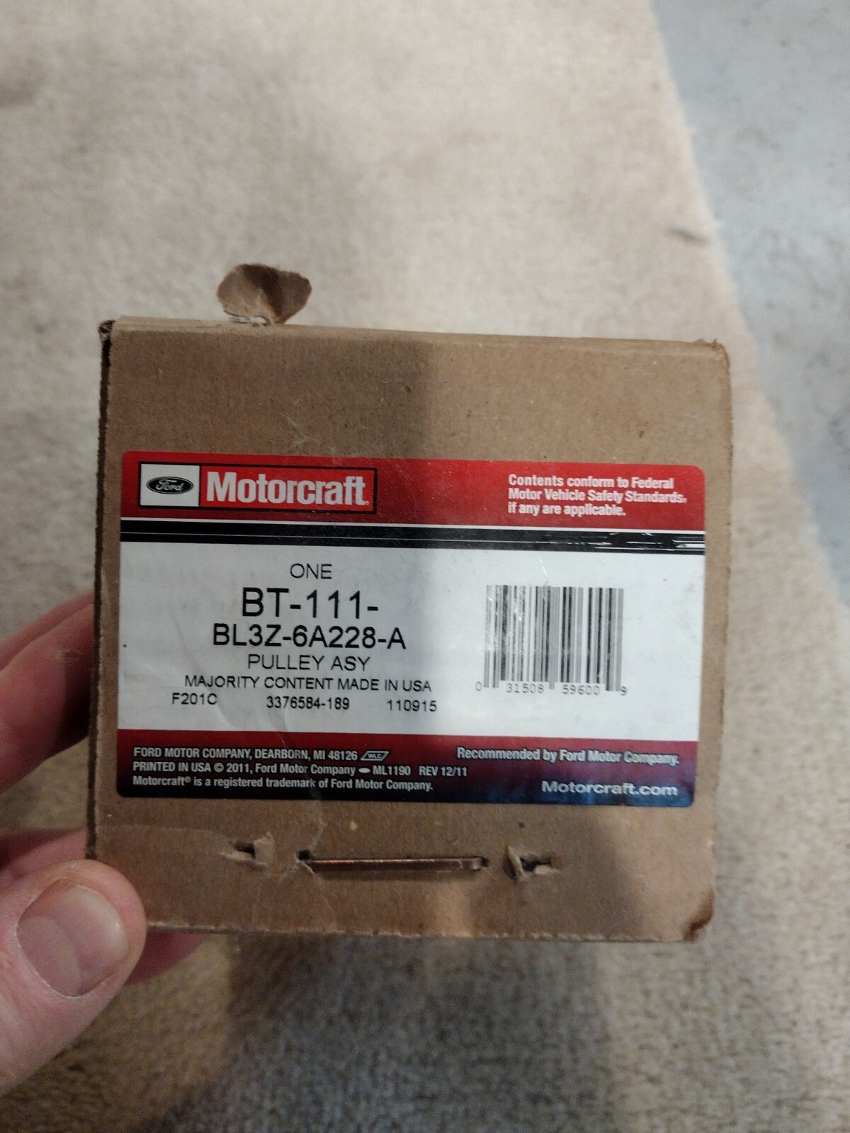 Ford OEM Drive Belt Tensioner Assembly BL3Z6A228A Image 5 for sale ...