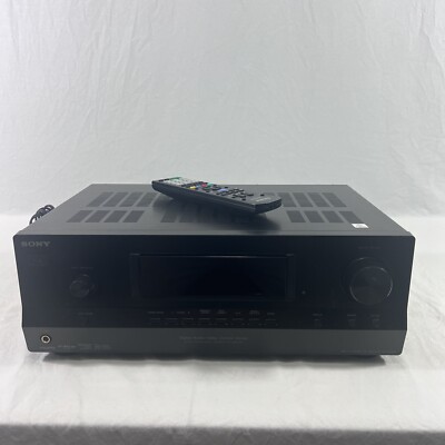 Sony STR-DH520 AV Receiver + Remote 7.1 Channel Home Audio RM-AAU104 ...