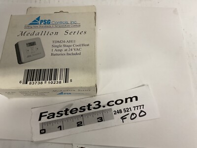 TDM24-AH11 - PSG CONTROLS - COOL/HEAT THERMOSTAT 24VAC, 1A | eBay