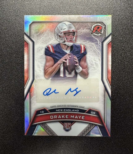 Drake Maye 2024 Topps Resurgence SP RC Auto Autograph #RRS-DM Patriots ...