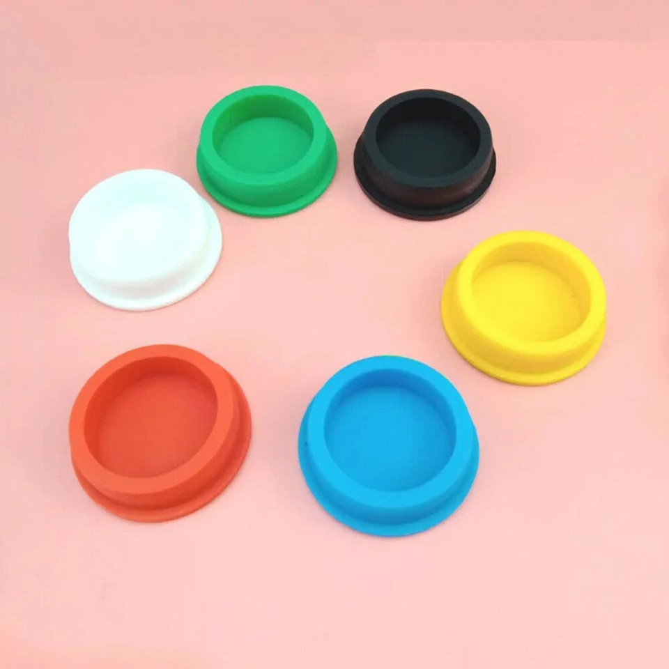 Snap-on Hole Plug Silicone Rubber Blanking End Caps Seal Stopper Multi ...