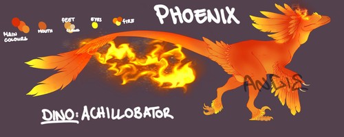 Phoenix Achillobator Skin - Digital Item - Roblox Dinosaur Simulator | eBay