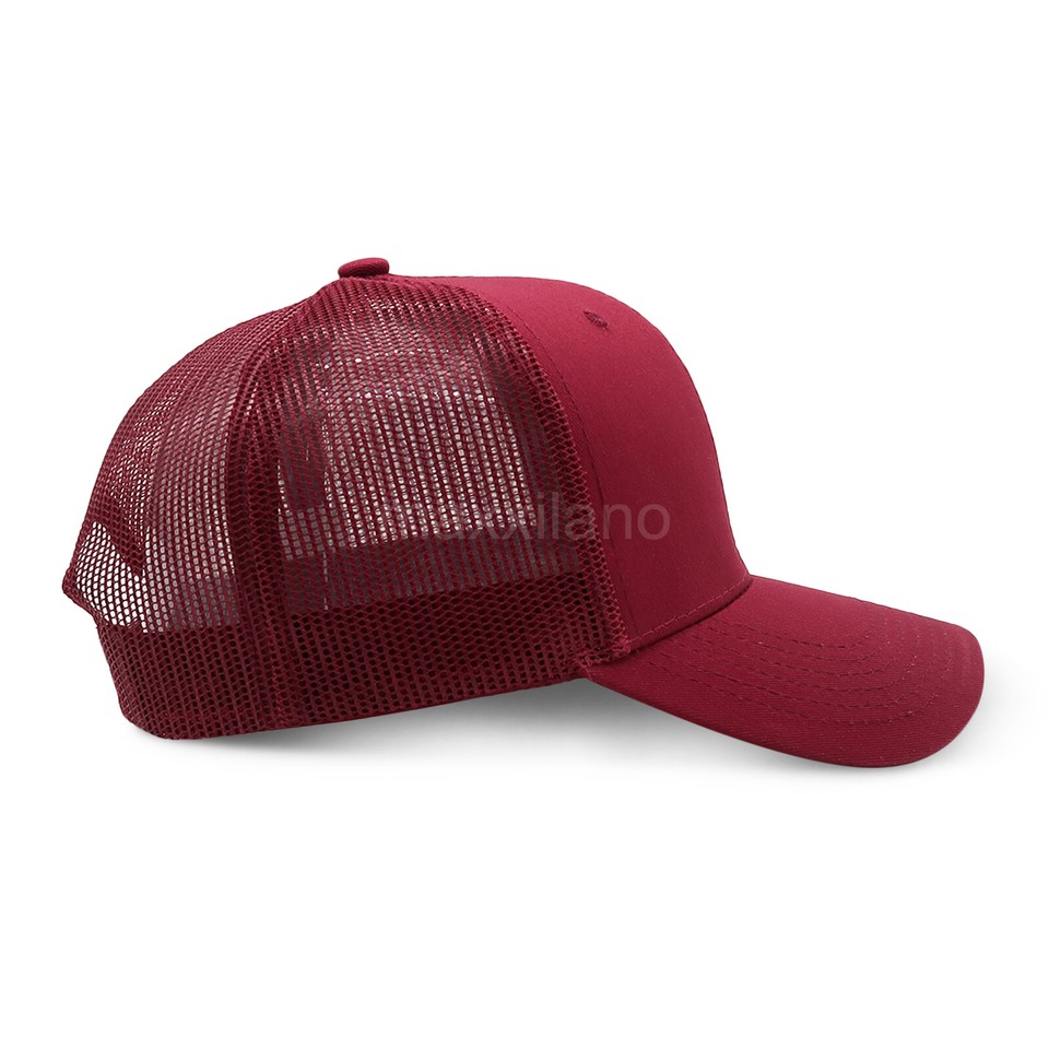 Baseball Cap Cotton Trucker Mesh Hat Snapback Adjustable Polo Style ...
