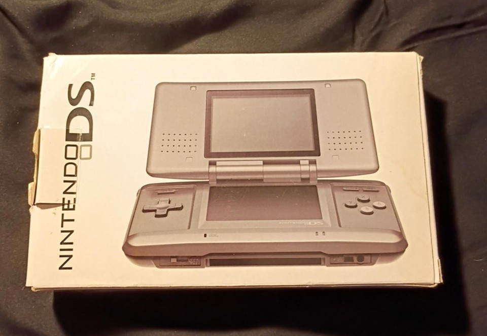 Nintendo DS - Black (NTR-001) Complete In Box - Open Box | eBay