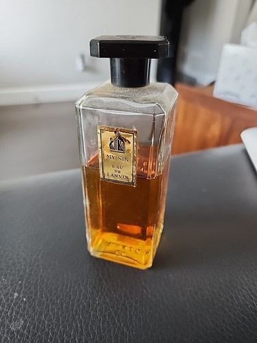 Vintage My Sin Eau De Lanvin 4 Fl. Oz. Splash Dab Perfume | eBay