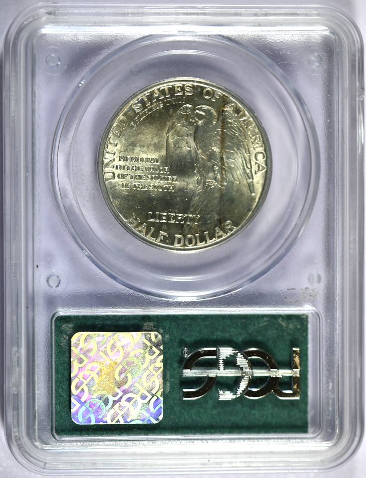 1925 PCGS MS64 Stone Mountain Classic Commemorative Half in Old Green ...
