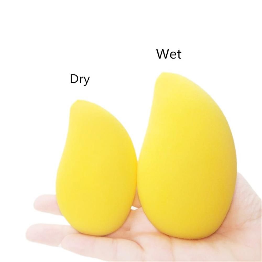 Powder Mango Shape Makeup Egg Cosmetic Puff Cushion Sponge Beauty Tool ...